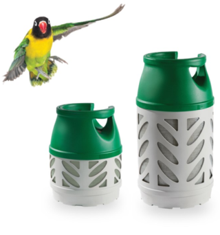 Lightweight gas bottles with Gaslight | Flogas