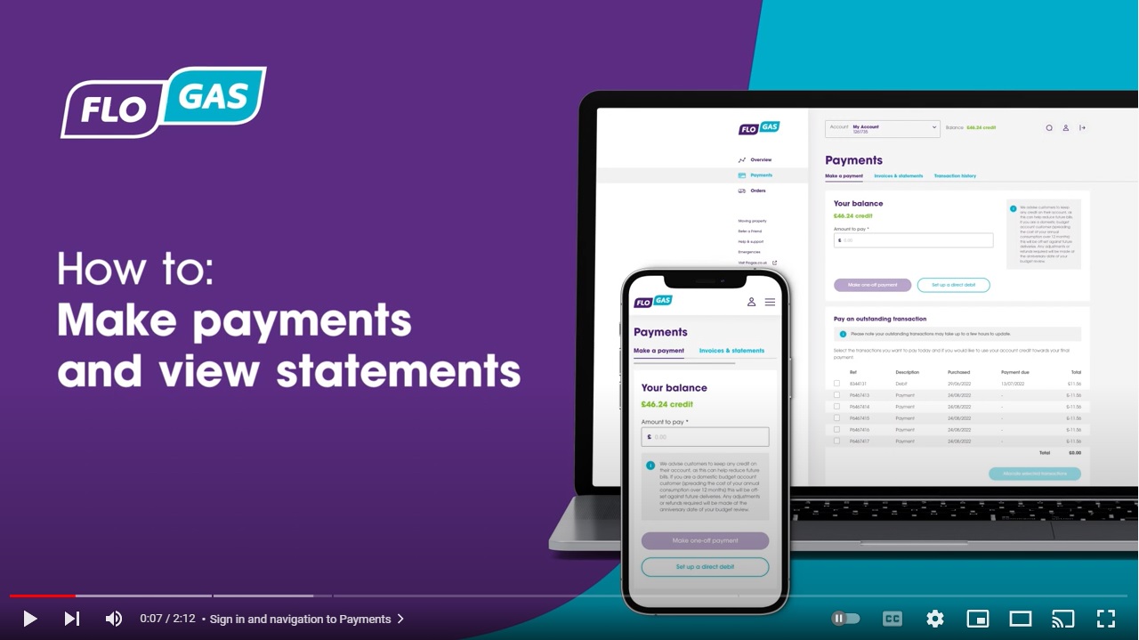 Welcome to My Account | Flogas